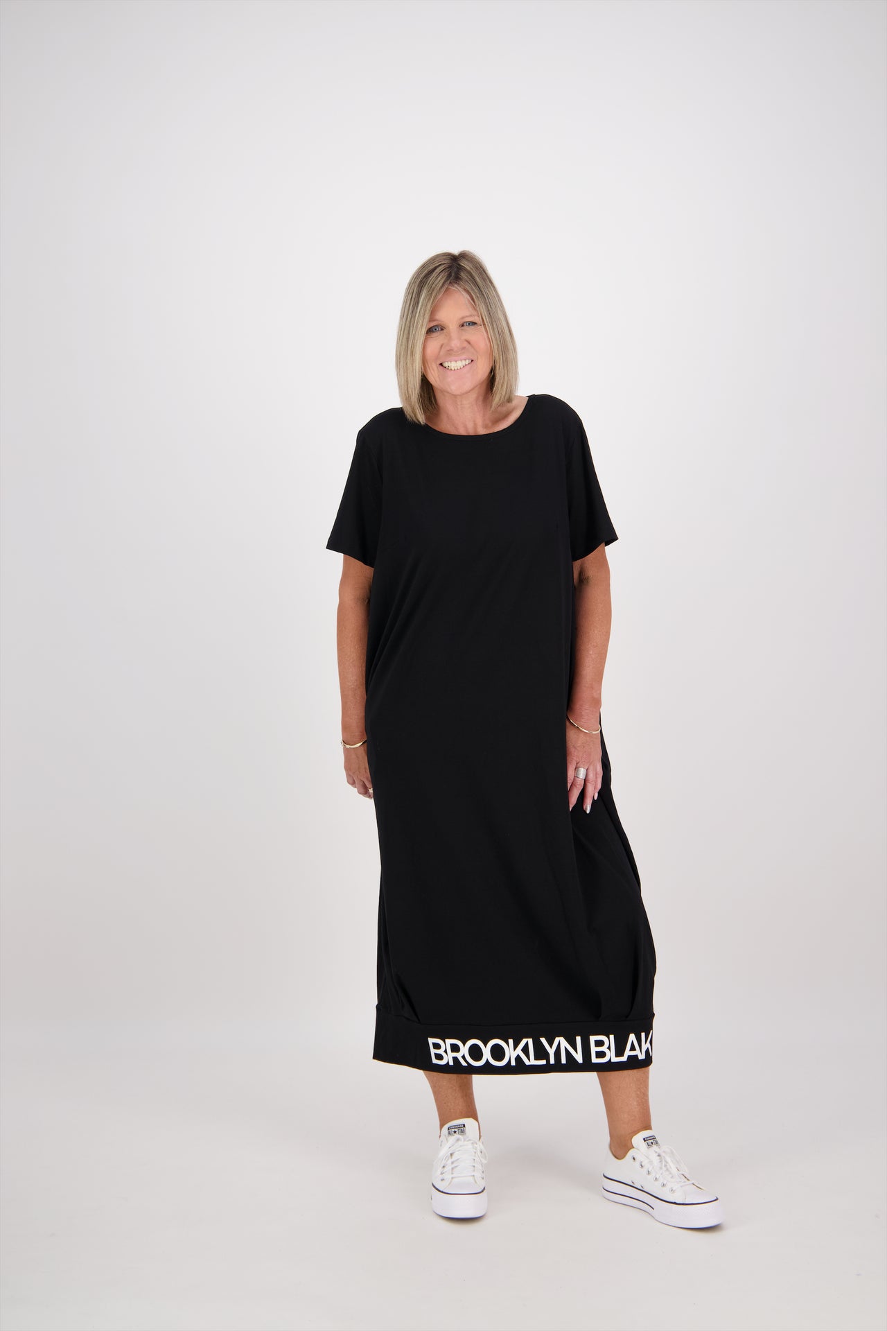 BANDED DRESS – Brooklyn Blak