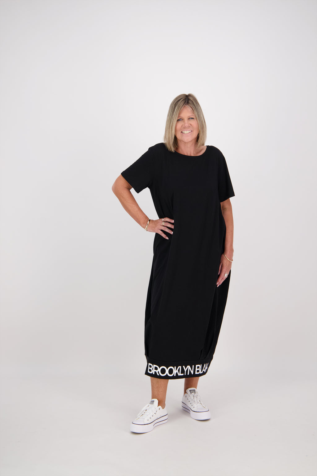 BANDED DRESS – Brooklyn Blak