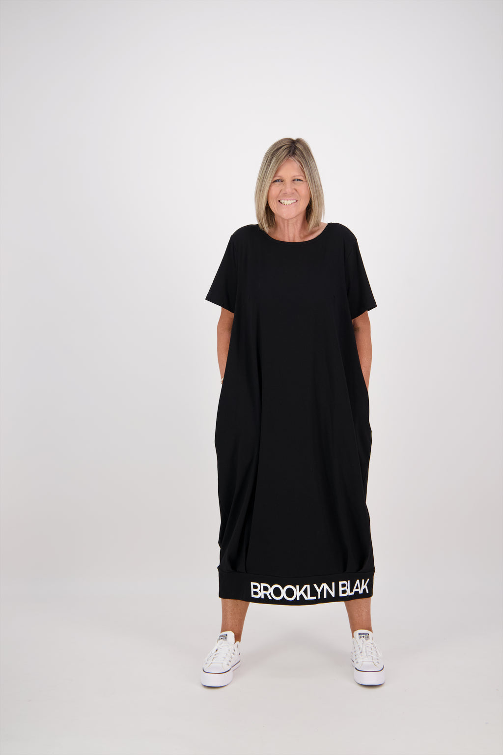BANDED DRESS – Brooklyn Blak