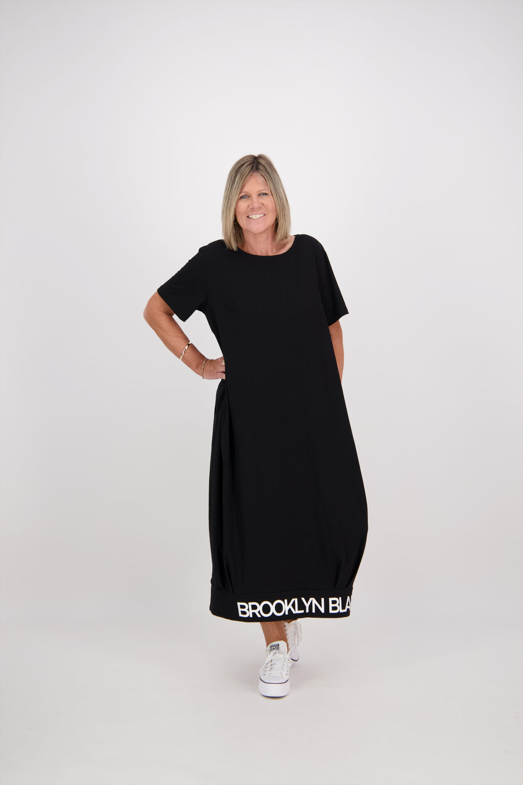 BANDED DRESS – Brooklyn Blak
